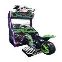 China Coin Operated GP Motorcycle Game Machine 200x110x210cm 400W with 42