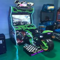 China Coin Operated GP Motorcycle Game Machine 200x110x210cm 400W with 42