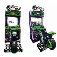 China Coin Operated GP Motorcycle Game Machine 200x110x210cm 400W with 42