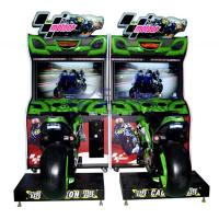 China Coin Operated GP Motorcycle Game Machine 200x110x210cm 400W with 42