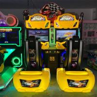 China 2 Player Racing Arcade Machine with 32 Inch HD Screen 400W Power for Amusement Parks for sale