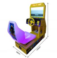 China Kids Outrun Arcade Racing Game Machine with 22 Inch HD LCD Screen and 50kg Durable Construction for sale