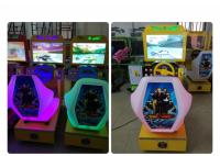 China Kids Outrun Arcade Racing Game Machine with 22 Inch HD LCD Screen and 50kg Durable Construction for sale