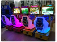 China Kids Outrun Arcade Racing Game Machine with 22 Inch HD LCD Screen and 50kg Durable Construction for sale