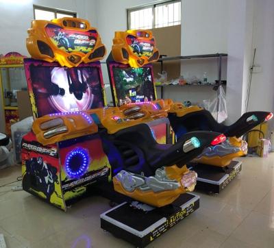 China 220V Motorcycle Arcade Game Machine 400W with Anti-UV Protection 210x150x210cm Coin Operated for sale