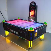 China Commercial 4-Player Air Hockey Game Machine 178x130x162cm with Multi-Ball Mode and US Plug for sale