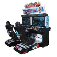 China Fun City 2-Player Racing Game Machine 200x180x210cm with 32 Inch Screen and 400W Power for Amusement Parks for sale