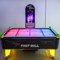 China Commercial 4-Player Air Hockey Game Machine 178x130x162cm with Multi-Ball Mode and US Plug for sale