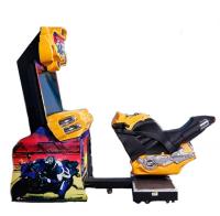China 220V Motorcycle Arcade Game Machine 400W with Anti-UV Protection 210x150x210cm Coin Operated for sale
