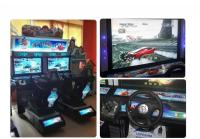 China Fun City 2-Player Racing Game Machine 200x180x210cm with 32 Inch Screen and 400W Power for Amusement Parks for sale