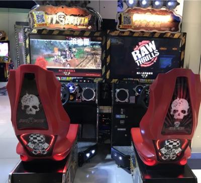 China Coin Operated Racing Simulator Arcade Game Machine with 42 Inch HD Screen and 200kg Weight for Commercial Use for sale
