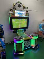 China Indoor Electronic Football Arcade Game Machine 1800x1200x2000mm 250W with HD LCD Screen and Coin Operation for sale