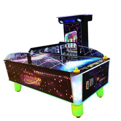 China Coin Operated Air Hockey Table with Lottery Game 220x140x170cm 200kg CE Certified Arcade Machine for sale