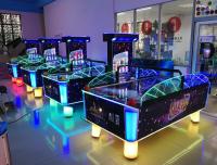 China Coin Operated Air Hockey Table with Lottery Game 220x140x170cm 200kg CE Certified Arcade Machine for sale