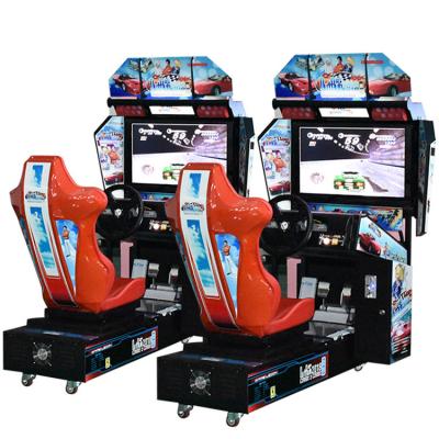 China Single Player Outrun Car Racing Game Machine 32 Inch Screen 250W for Amusement Park for sale