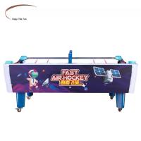 China Coin Operated Air Hockey Game Machine 210x120x105cm Two Players Sports Arcade Equipment for sale