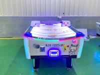 China Coin Operated Air Hockey Game Machine 210x120x105cm Two Players Sports Arcade Equipment for sale
