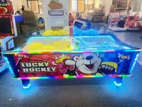 China Commercial Coin-Operated Air Hockey Machine 213x124x90cm 2-Player Arcade Game with Ticket Redemption for sale