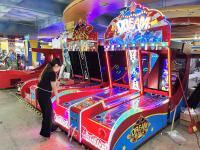 China Dreamland Original Dream Crazy Rolling Ball Arcade Machine 295x170x270cm 530kg Coin Operated Double Player Ticket Game for sale
