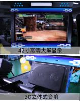 China 42-inch LCD Double Player Zombie Shooting Arcade Machine - 200kg Weight, 400W Power for Entertainment Centers for sale