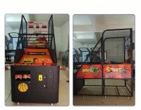 China Dreamland Coin Operated Arcade Basketball Machine 230x100x240cm with Ticket Redemption System and 400W Power for sale