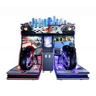 China Dreamland Super Moto 3 Arcade Driving Simulator 42 Inch Coin Operated Racing Game Machine 400W for sale