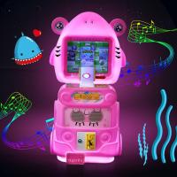 China Original Shark Fishing Arcade Game Machine for Kids - 58×63×117cm Size, 100W Power, Coin-Operated for sale