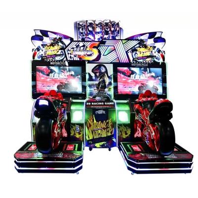 China 42 Inch LCD Arcade Car Racing Game Machine 400W Commercial Moto Simulator for sale