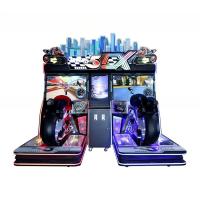 China 42 Inch LCD Arcade Car Racing Game Machine 400W Commercial Moto Simulator for sale