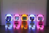 China Shark Shooting Coin Pusher Arcade Game Machine for Kids 58×63×117cm 60kg Commercial Amusement Equipment for sale
