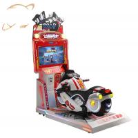 China Dreamland Road Rider Coin Operated Arcade Motorcycle Racing Game 42 Inch Screen 400W for sale