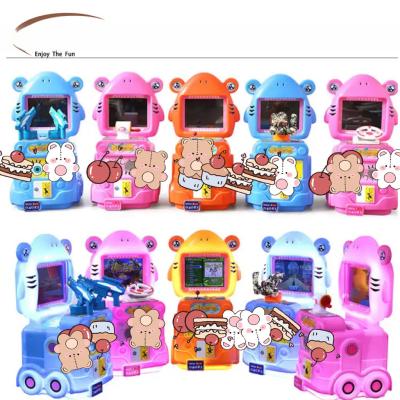 China Dreamland Children Arcade Game Machine 58×63×117cm Coin Operated Shark Baby Racing Car with 100W Power for sale