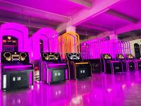 China Coin Operated Slam King Basketball Machine 322cm x 112cm x 278cm with 450W Power for Indoor Entertainment for sale