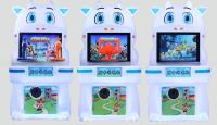 China Dreamland Cute Cow Parkour Video Game Machine - 4-in-1 Coin Pusher 64×72×118CM for Children for sale