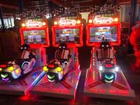 China Dreamland 26 Inch LCD 3D Simulation Motorcycle Racing Arcade Game Coin Operated 400W for sale