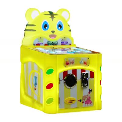 China Cute Tiger Coin Arcade Machine 64×72×118CM 4-in-1 Playing Card Game for Children Ages 3+ for sale