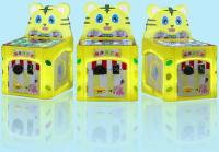 China Cute Tiger Coin Arcade Machine 64×72×118CM 4-in-1 Playing Card Game for Children Ages 3+ for sale