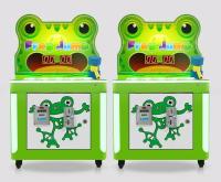 China Coin Operated Hitting Frog Whack-A-Mole Arcade Game Machine 60×65×75 cm Ticket Redemption for Kids 8+ for sale
