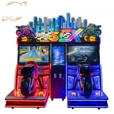 China Dreamland Arcade Bike Racing Game Machine 42 Inch Screen 400W Commercial Use for sale