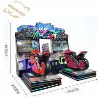 China Dreamland Super Dynamic X5 Double Players Motorcycle Arcade Racing Game 42 Inch Screen 400W for sale