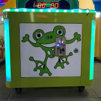 China Happy Kids Hit Frog Arcade Machine 56x52x100cm 80W Ticket Redemption Game with CE Certification for sale
