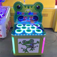 China Happy Kids Hit Frog Arcade Machine 56x52x100cm 80W Ticket Redemption Game with CE Certification for sale