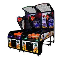 China Coin Operated Street Basketball Arcade Machine 260x110x260cm with CE Certification and Multi-Plug Options for sale
