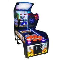 China Coin Operated Street Basketball Arcade Machine 260x110x260cm with CE Certification and Multi-Plug Options for sale