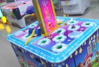 China Dreamland Dual Player Hitting Mouse Arcade Machine 80W 115x93x145cm for Indoor Game Centers for sale