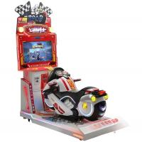 China Dreamland 26-inch Coin Operated Motorbike Simulator Arcade Machine with 400W Power and 80kg Weight for sale