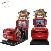 China Dreamland Super Car Racing Game Simulator with 26 Inch Screen, 116×126×155CM Dimensions, 180W Power for sale