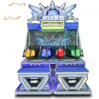 China Coin Pusher Double Players Ticket Redemption Machine Zombie Arcade Machine for sale