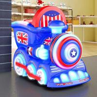 China British Train Coin Operated Kiddie Ride 93×116×65cm Amusement Game Machine for Children Ages 8+ for sale