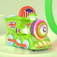 China British Train Coin Operated Kiddie Ride 93×116×65cm Amusement Game Machine for Children Ages 8+ for sale
